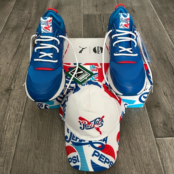 Puma | Shoes | Pepsi X Puma Collab Hat Included | Poshmark
